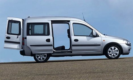 Opel Combo technical specifications and fuel economy